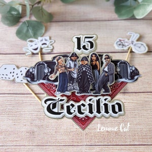 Cholo Cake Topper and 2pcs Mini Topper / Cupcake Topper / Centerpieces ...