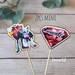 3D handmade Shadow the HH Cake Topper and 2pcs Mini Topper / Cupcake ...