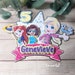 3D (handmade) Bestie Cake Topper and 2 Mini Topper / Cupcake Topper ...