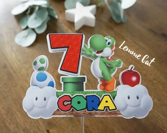 Yoshi Cake Topper | Etsy
