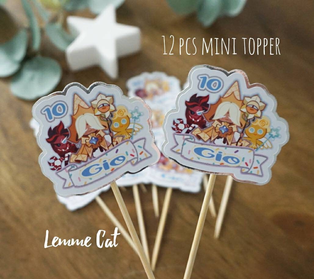 3D handmade CRK Cake Topper and 2pcs Mini Topper / Cupcake - Etsy UK