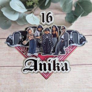 Cholo Cake Topper and 2pcs Mini Topper / Cupcake Topper / Centerpieces ...