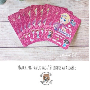 3D (handmade) Bestie Cake Topper and 2 Mini Topper / Cupcake Topper ...