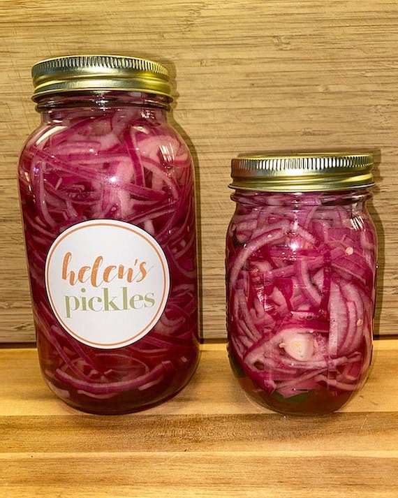 Pickled Red Onion - Etsy