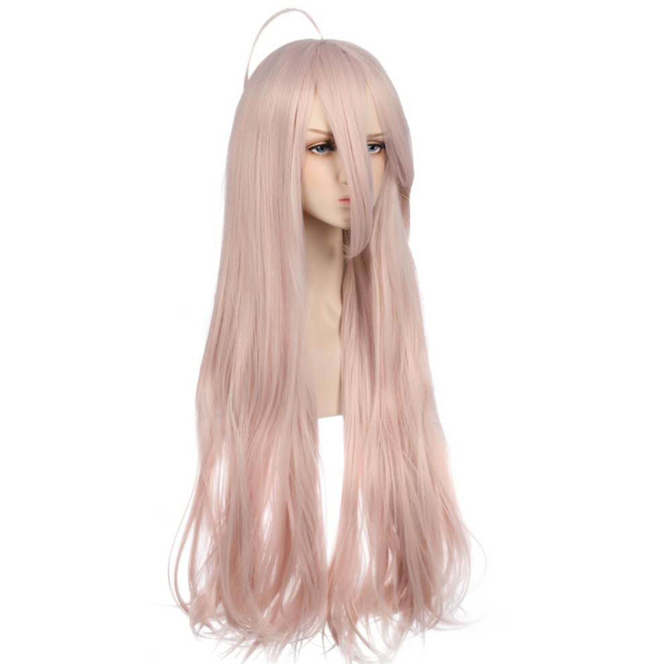 35.4 Inch Pink Anime Wig Cosplay Female Anime Full Headgear - Etsy