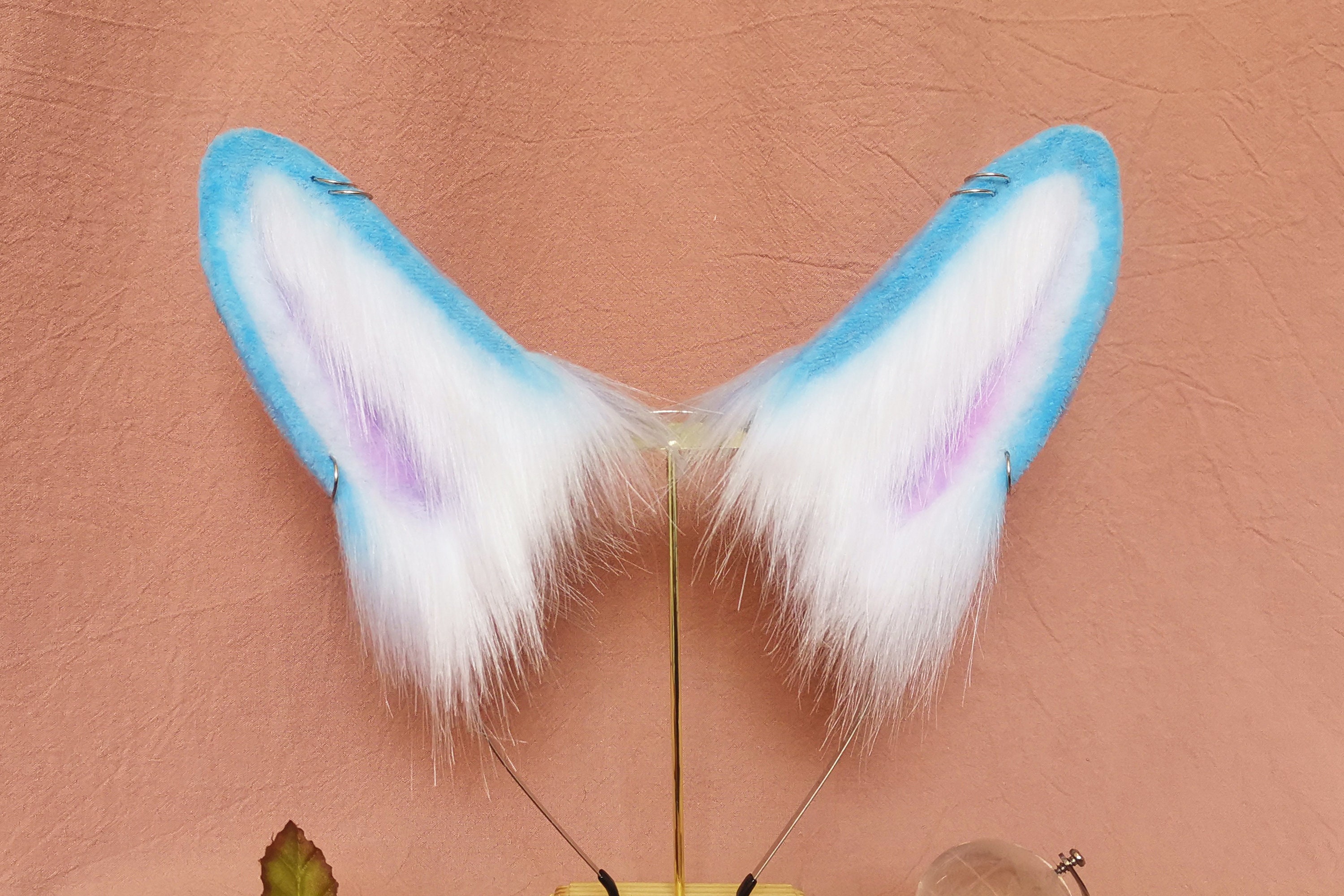 9 Inch Ice Blue Rabbit Tail Rabbit Ears-cosplay-rabbit - Etsy