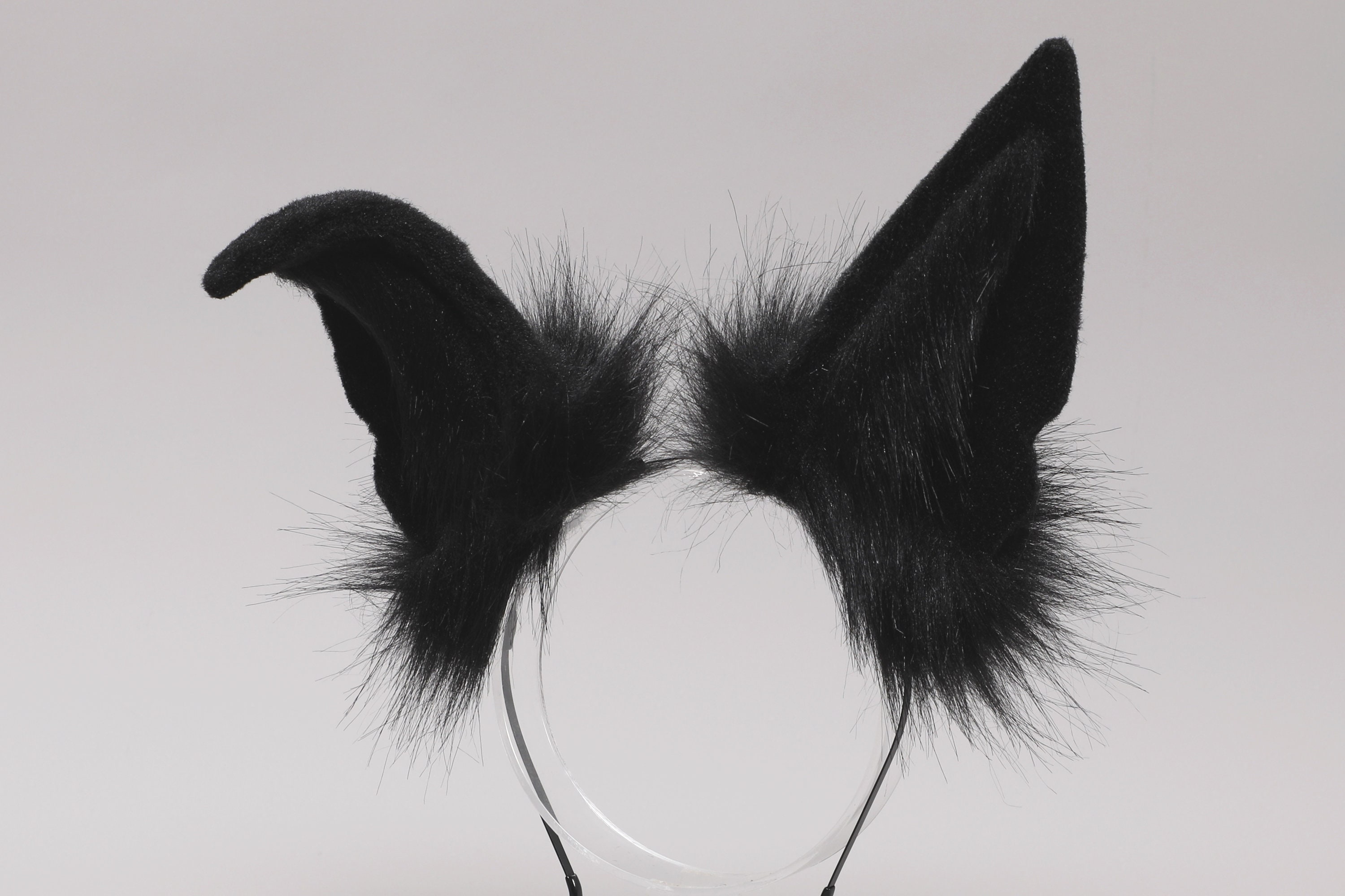 Black Anubis Ears Animal Ears Cat Ears Wolf Ears - Etsy