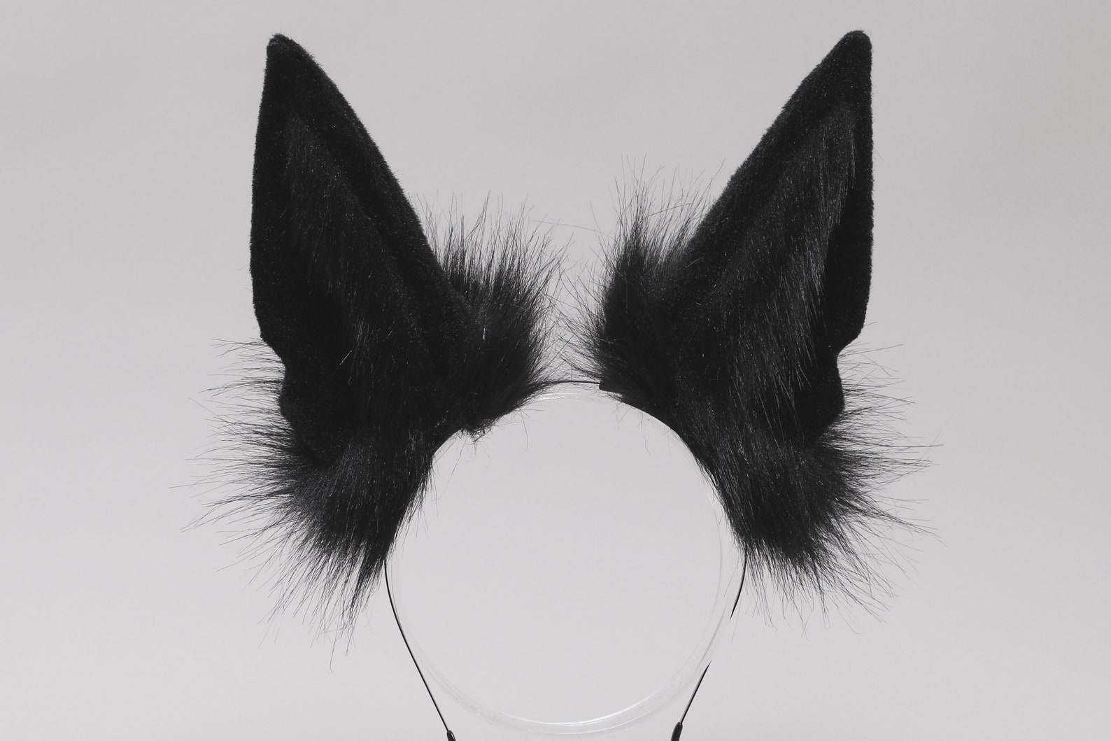 Black Anubis Ears Animal Ears Cat Ears Wolf Ears - Etsy