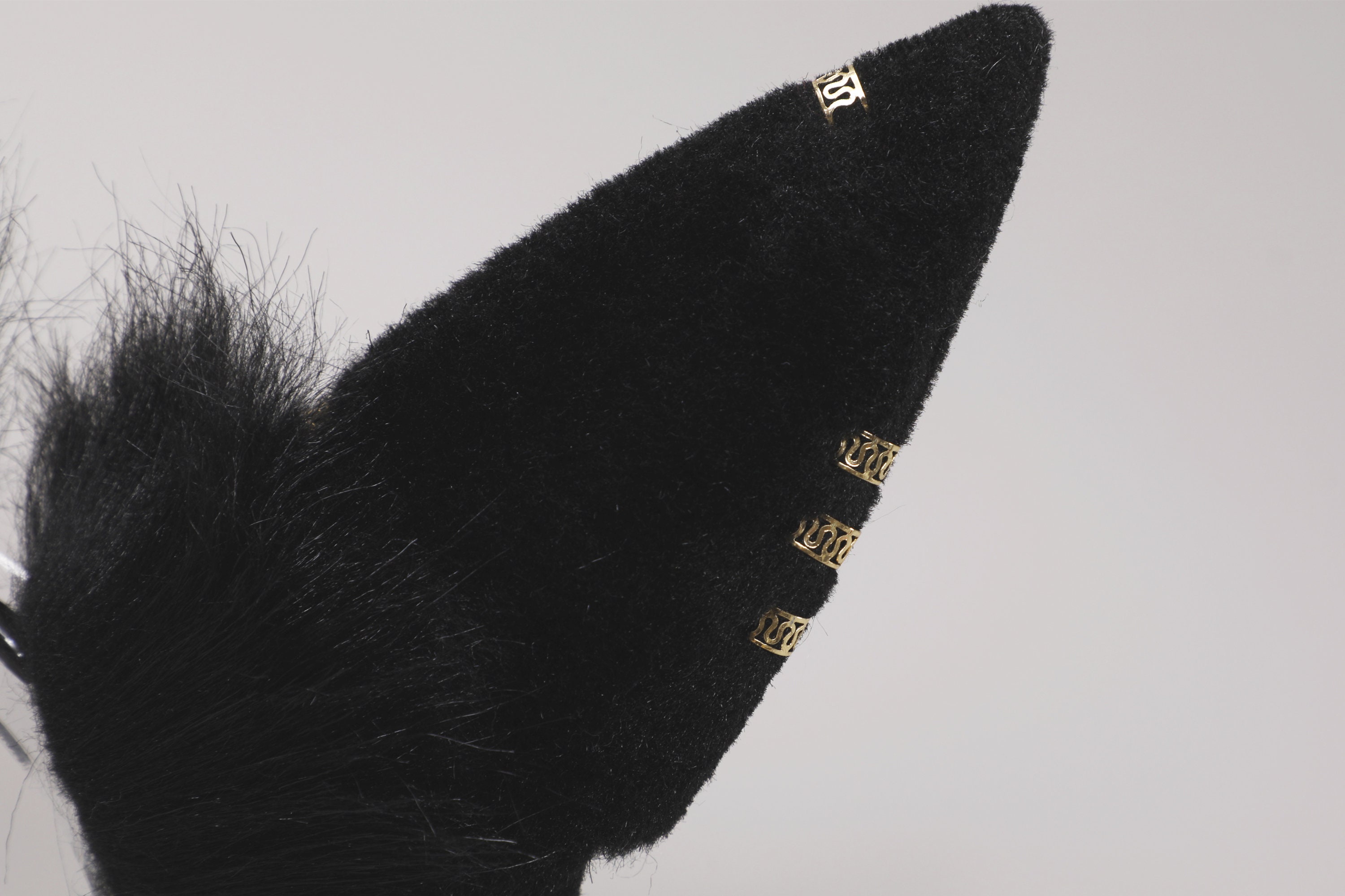 Black Anubis Ears Animal Ears Cat Ears Wolf Ears - Etsy