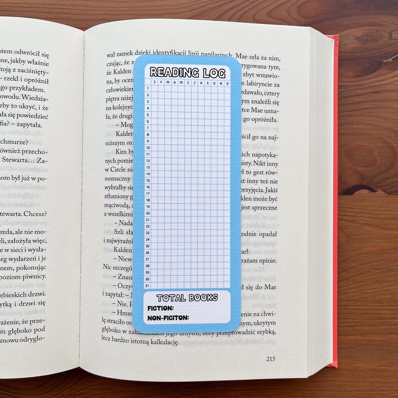 Bookmark Reading Tracker, Reading Log Bookmark, Bookmark Tracker, Habit ...
