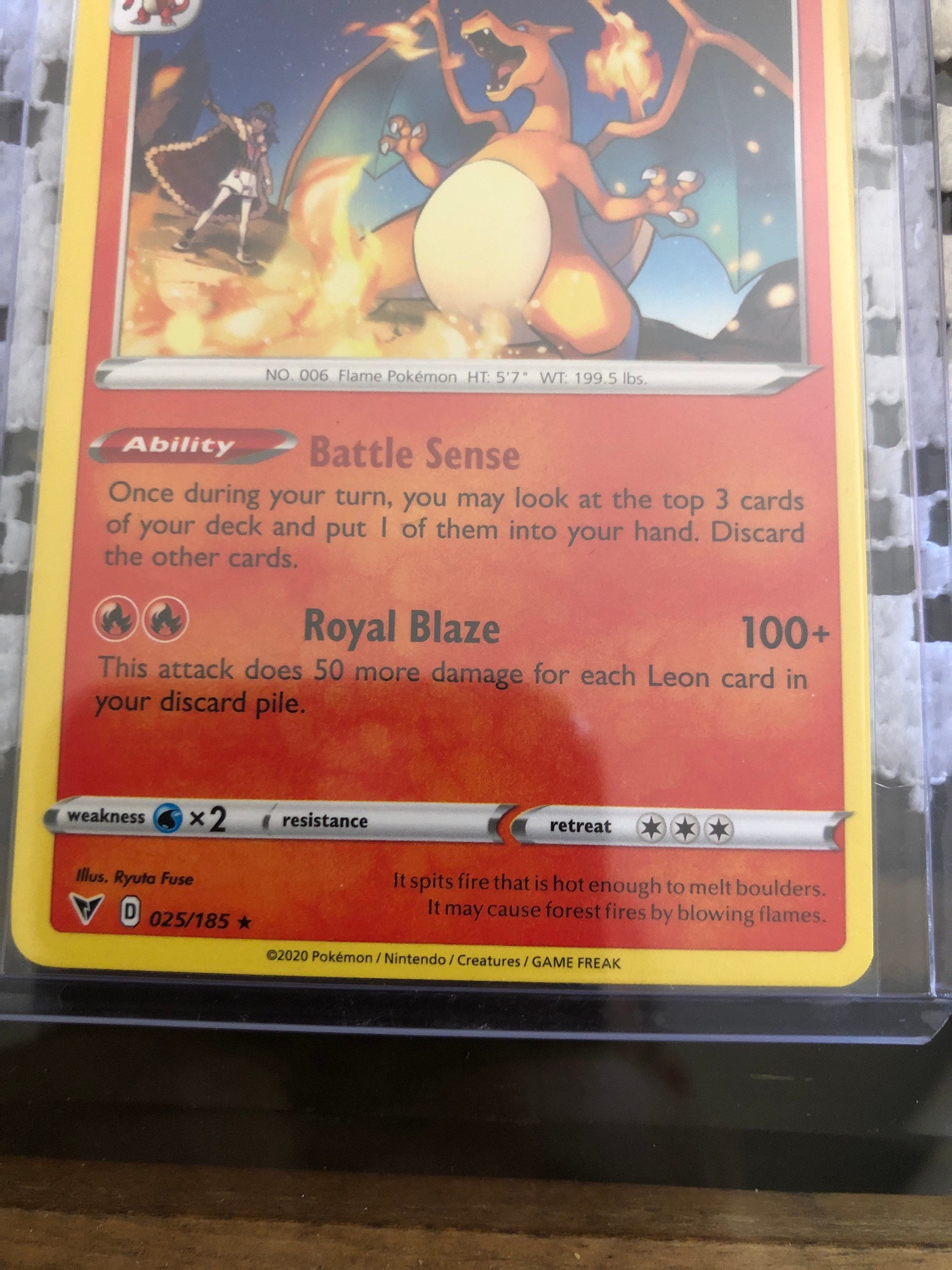 Pokemon Charizard Stage 2 Card Most Popular Pok mon Etsy Pokemon Charizard Stage 2 Card Most Popular Pok mon Etsy