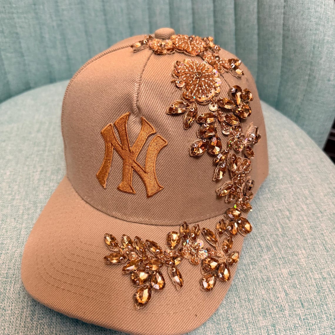 Customized Bling Hats – MLB, NFL, NBA Etc - Etsy