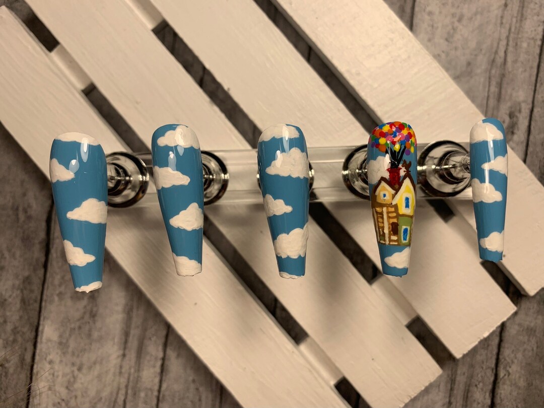Movie Inspired Nails/animated Movie Themed - Etsy