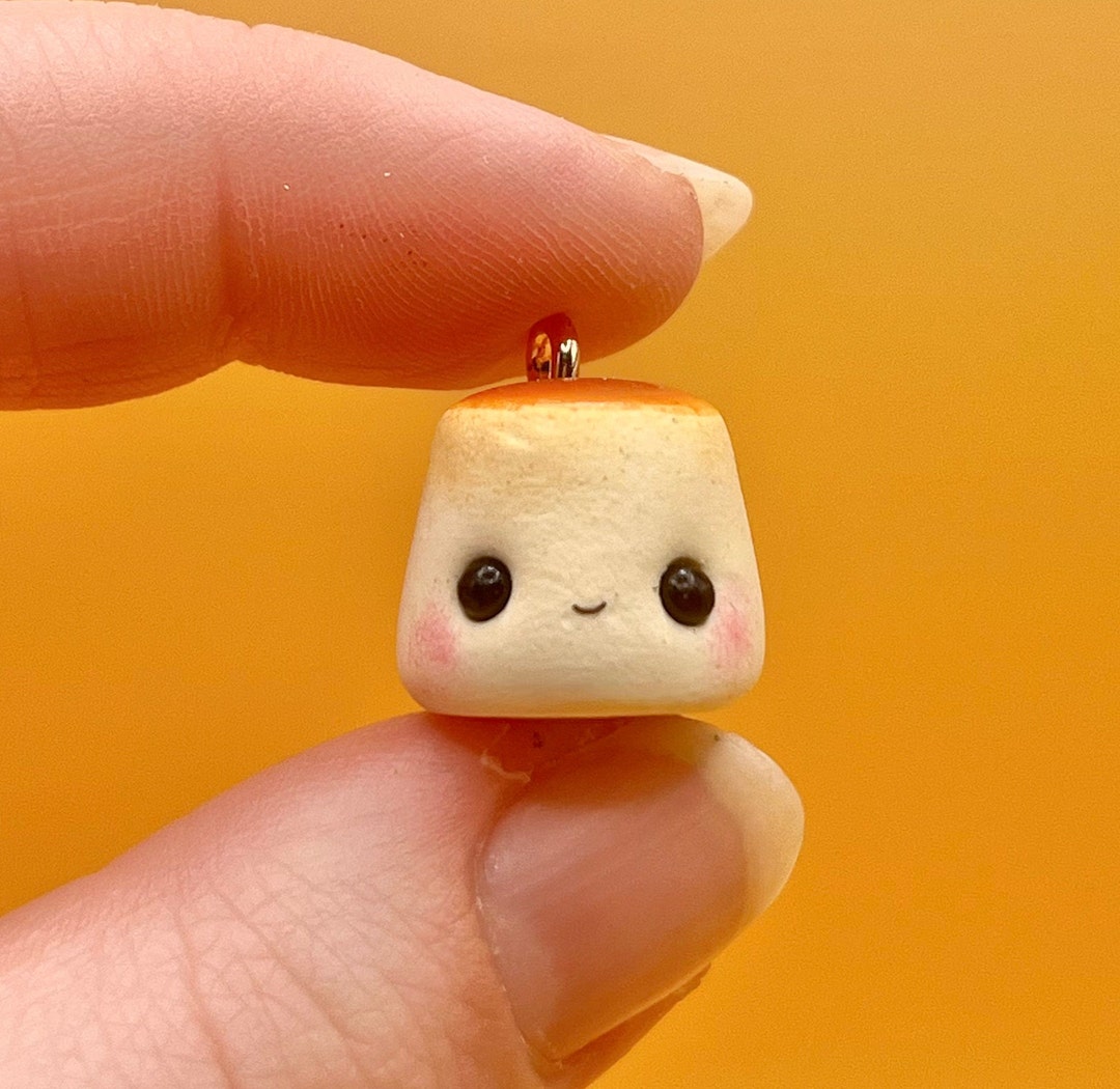 Flan Pudding Charm - Etsy