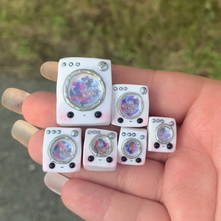 Washing Machine Shaker Charms - Etsy