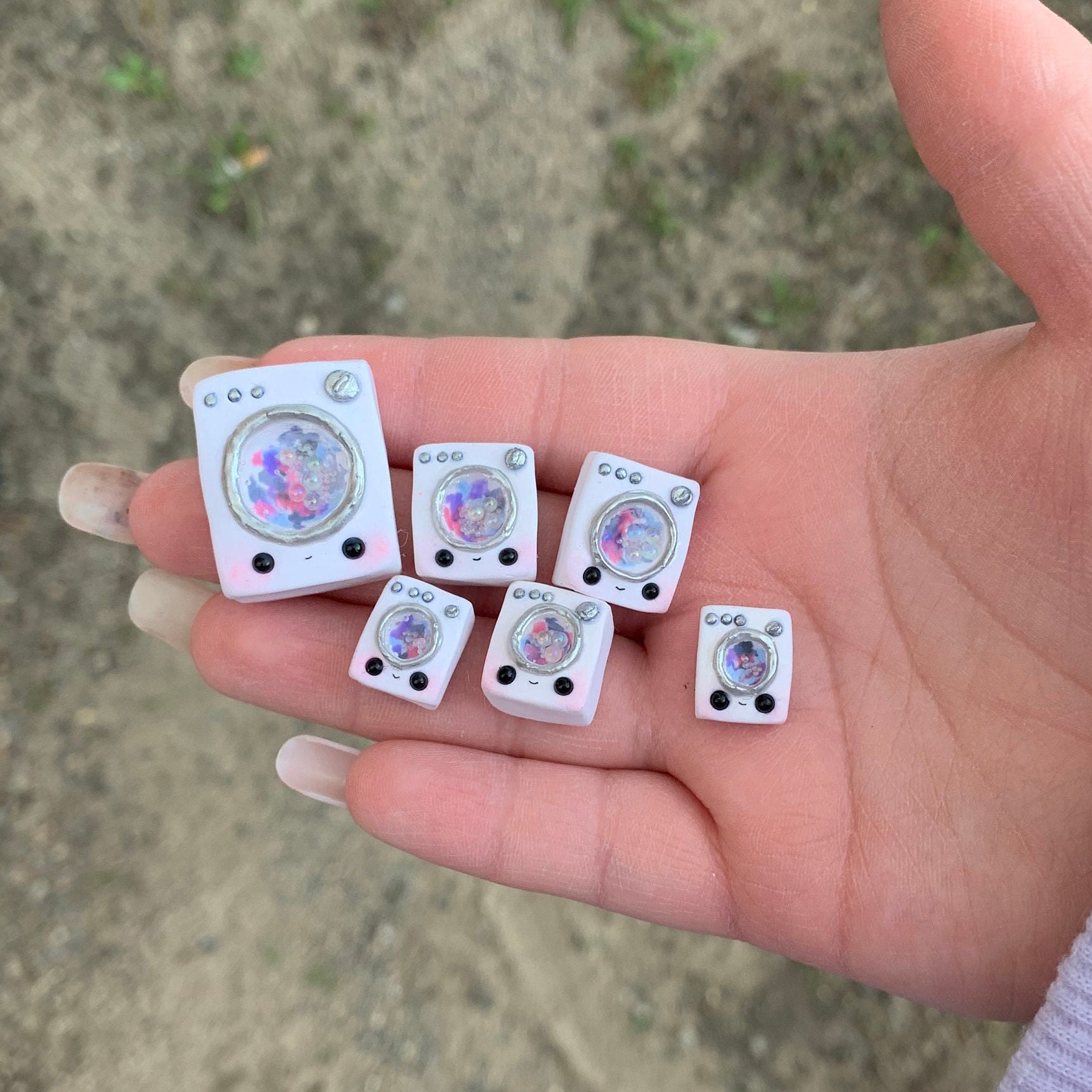 Washing Machine Shaker Charms - Etsy