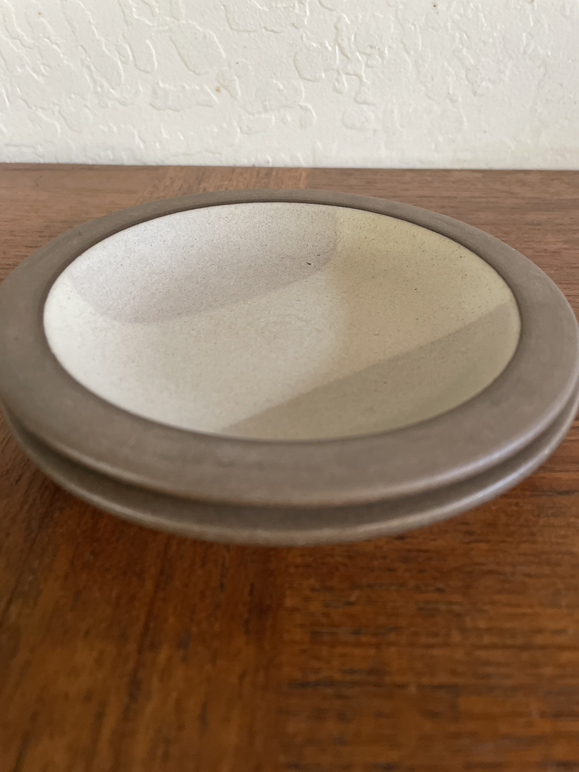 Mid-century Heath Ceramics Rim Line birch Mini Plates 5 - Etsy