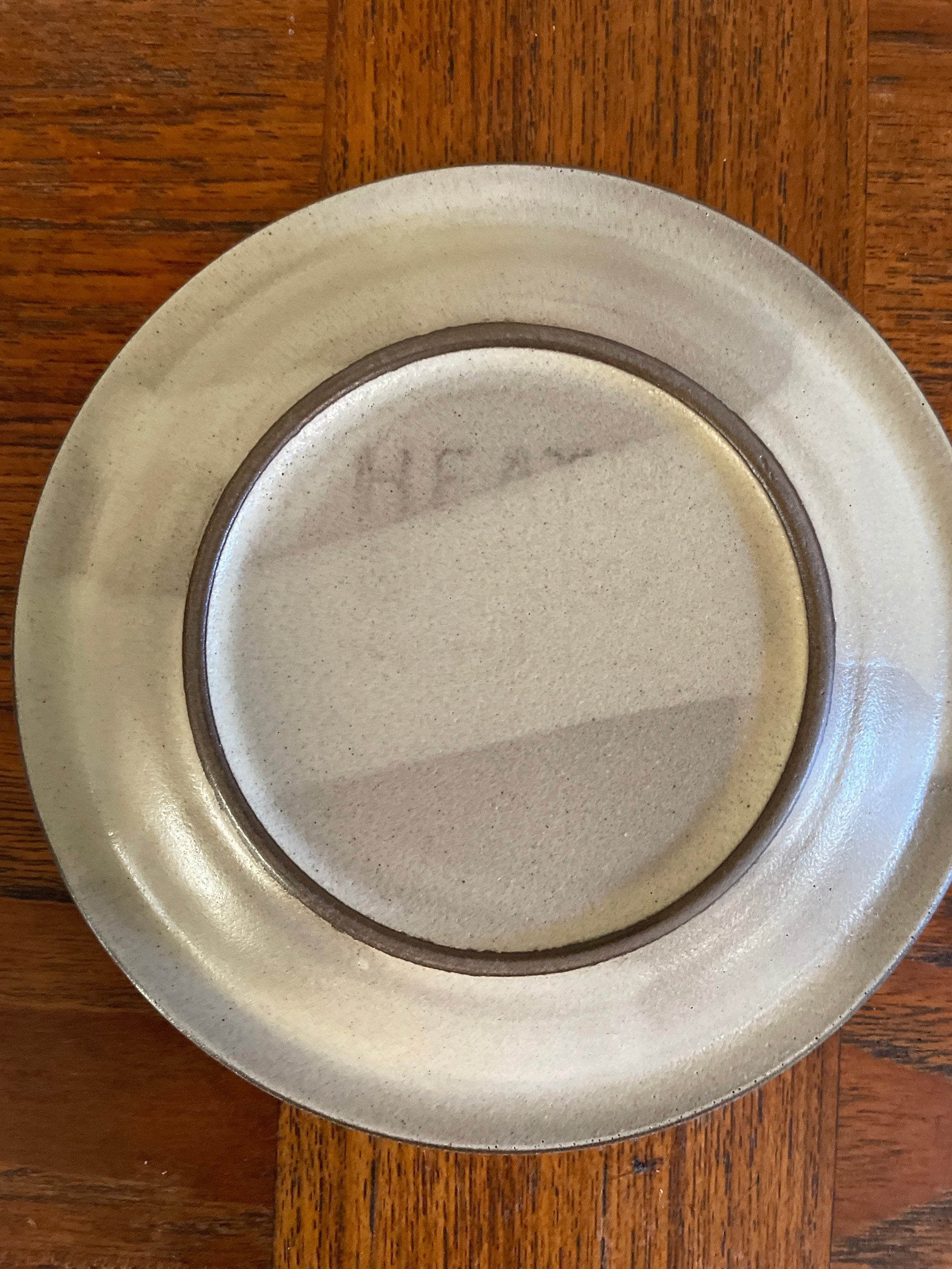 Mid-century Heath Ceramics Rim Line birch Mini Plates 5 - Etsy
