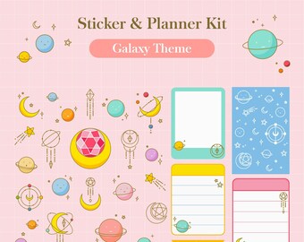 Galaxy Printable Kit - Etsy