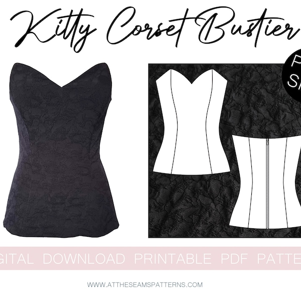Plus Size Corset - Etsy