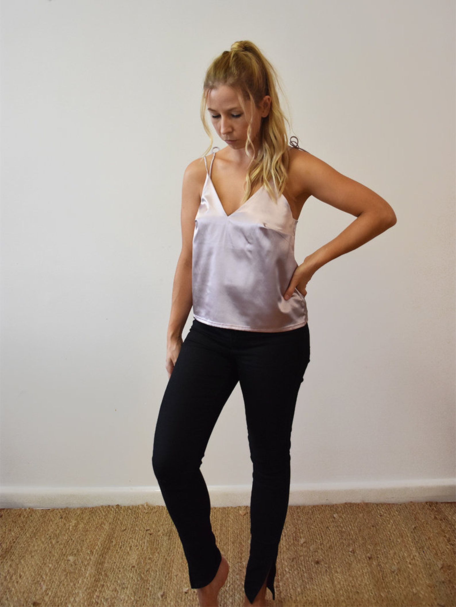 Sewing Pattern Sierra Tie Shoulder Camisole Digital PDF | Etsy