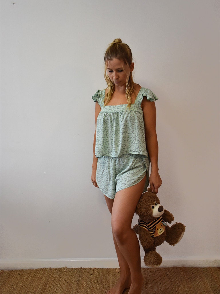 Sewing Pattern Summer Sleepwear Pj Set Digital PDF File - Etsy