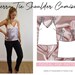 Sewing Pattern Sierra Tie Shoulder Camisole Digital PDF File, Instant ...