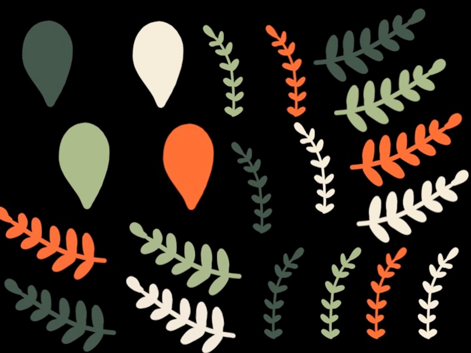 Fox Lore Clip Art, Clipart, Fox Art, Printable, Downloadable, Woodland ...