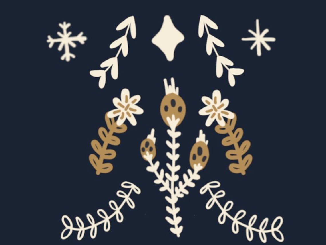 Polar Party Clip Art, Clipart, Polar Bear Art, Printable, Downloadable ...