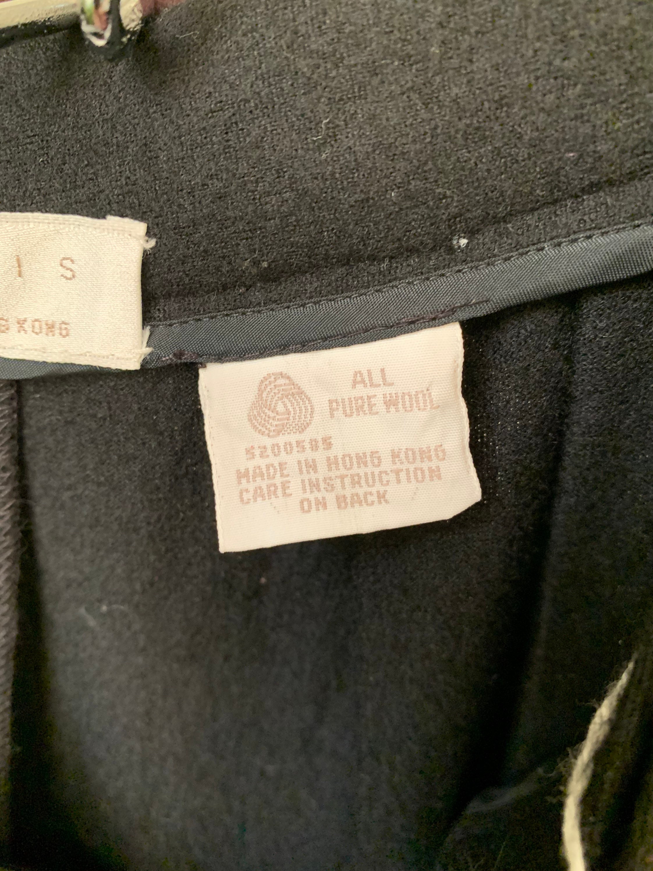 Vintage Early 1980s Deadstock Perry Ellis Wool Pleated Tapered Pants - Etsy