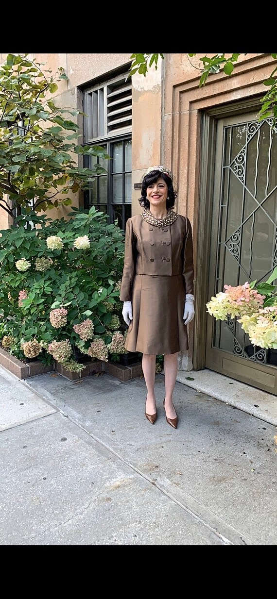 Vintage 1960s Original Mr. Frank Dress with Matching … - Gem