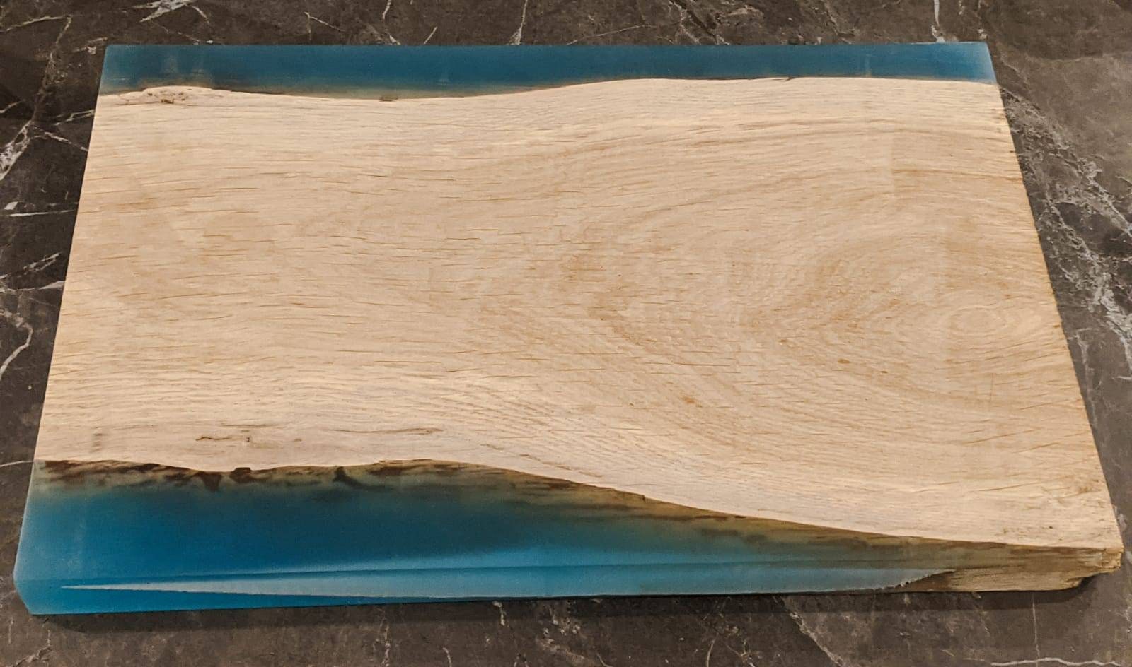 Oak Glow Bread Board With Epoxy Resin /epoxy UK Resin/cutting Board ...