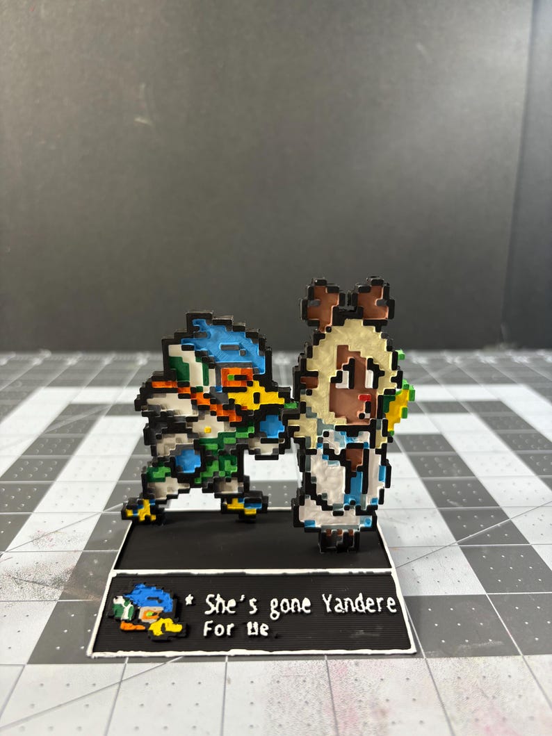 Deltarune 3D Printed Figures - Etsy