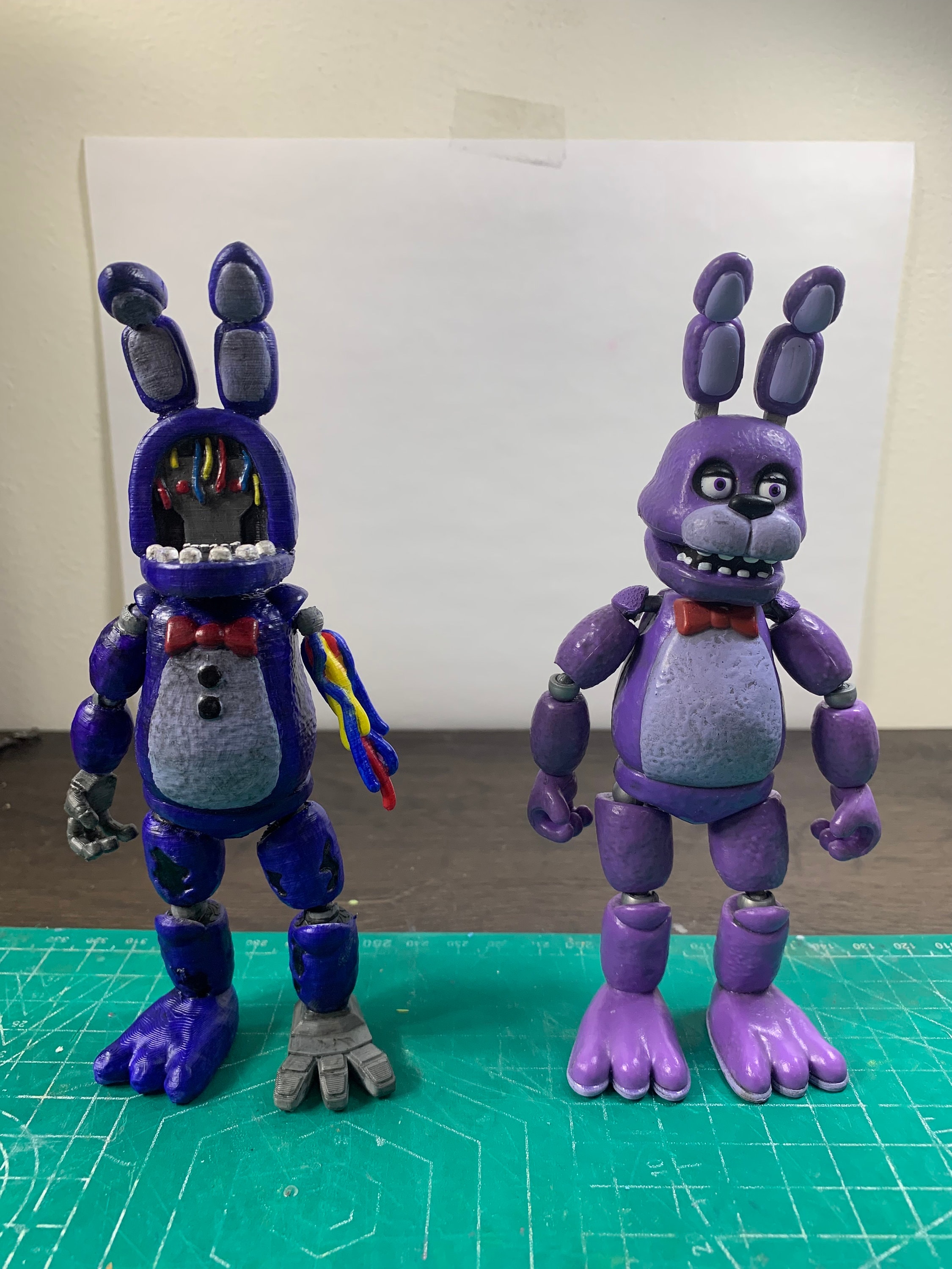 Fnaf Withered Bonnie Action Figure - Etsy