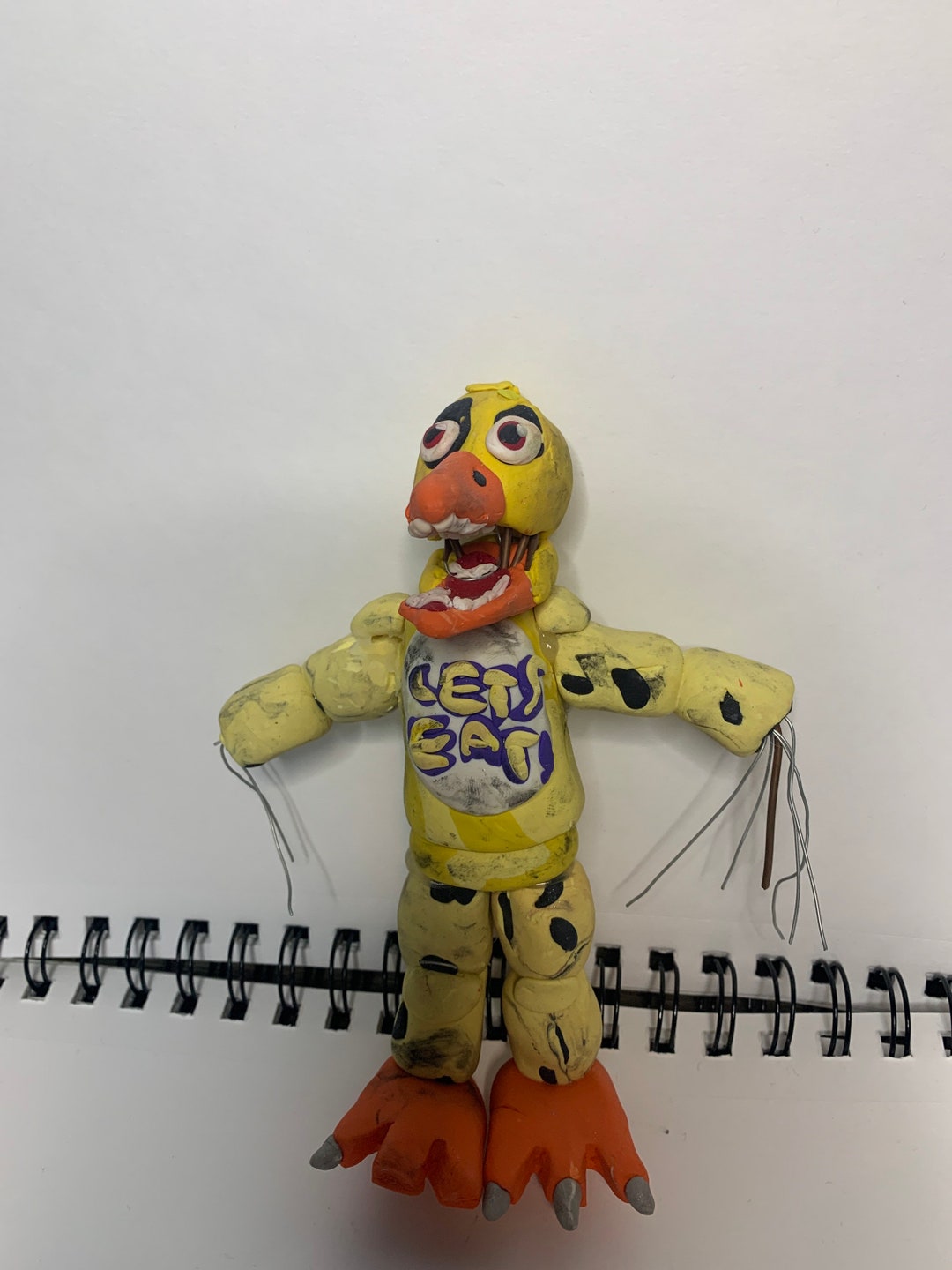 Fnaf 2 Withered Chica - Etsy