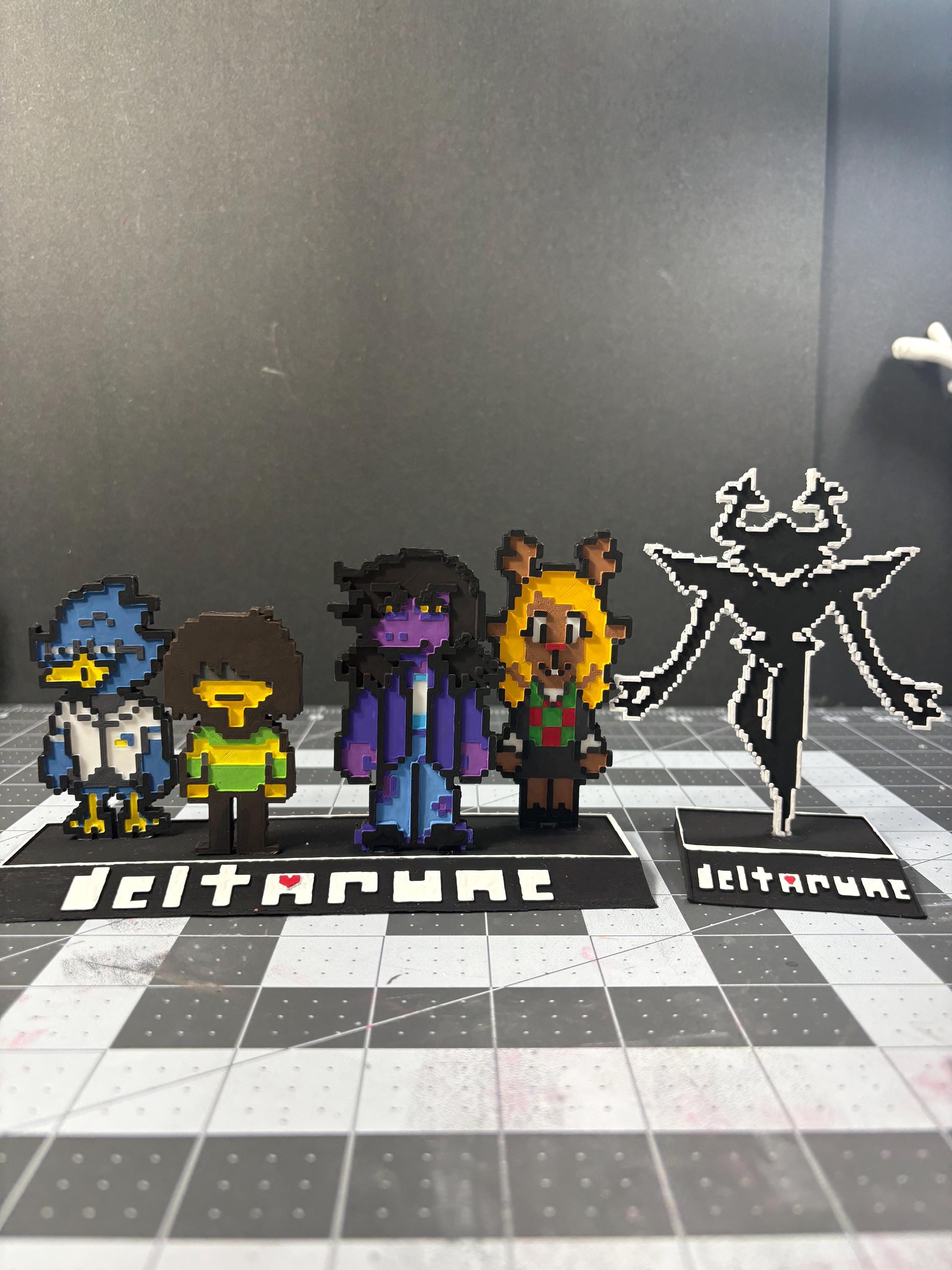 Deltarune 3D Printed Figures - Etsy