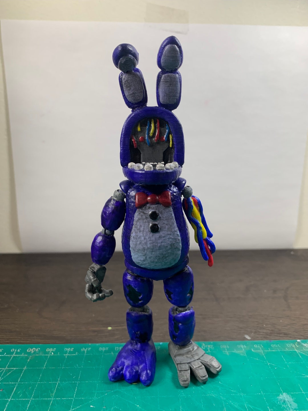 Fnaf Withered Bonnie Action Figure - Etsy