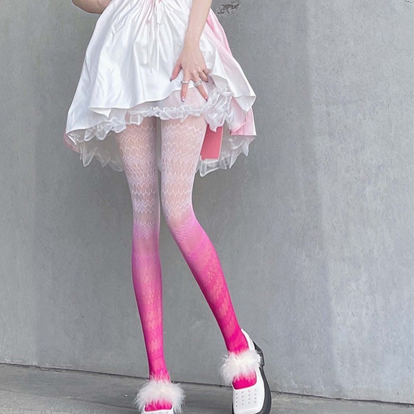 Gradient Tights - Etsy