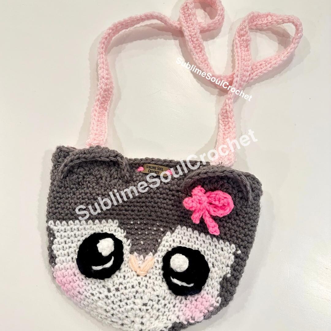 Handmade Crochet Sad Hamster Crossover Purse - Etsy