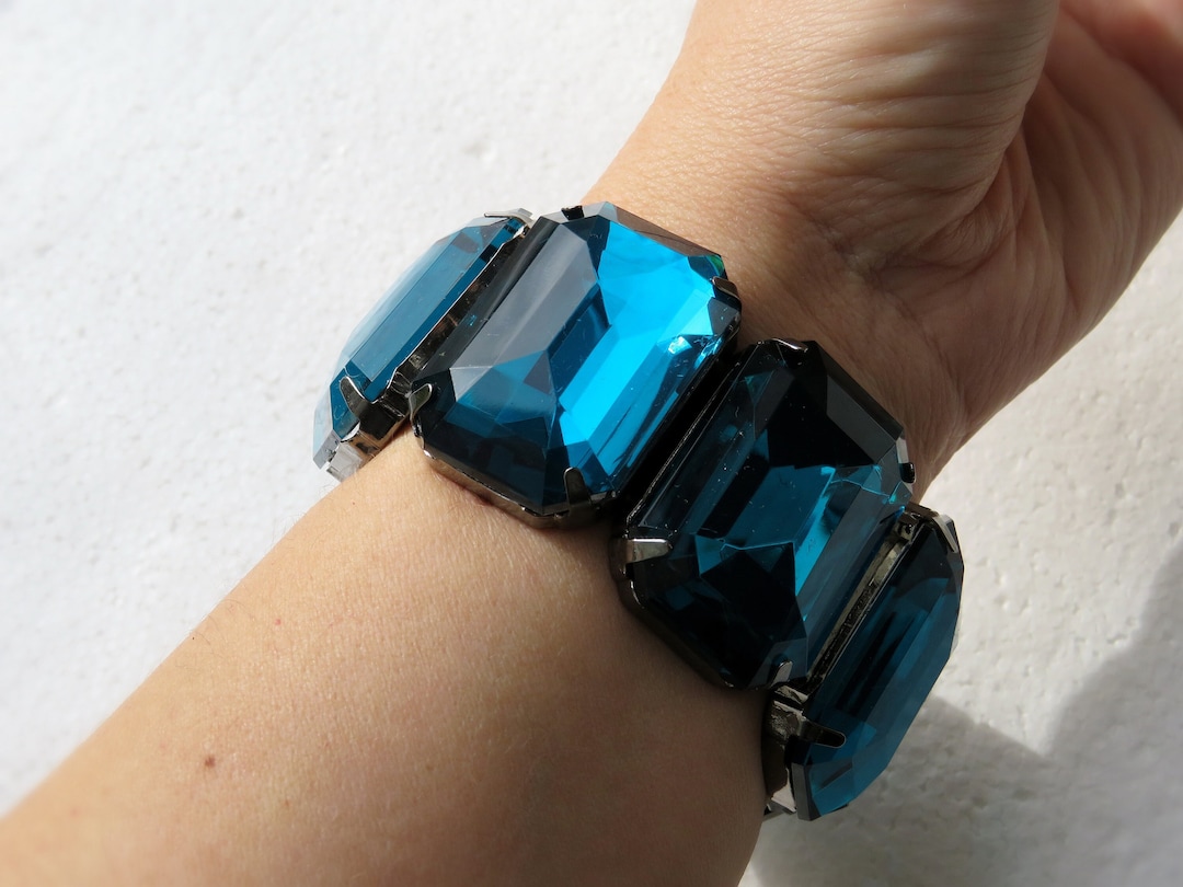 Armband Elastic Bracelet for Women Stretch Bracelet Sparkling Bracelet ...