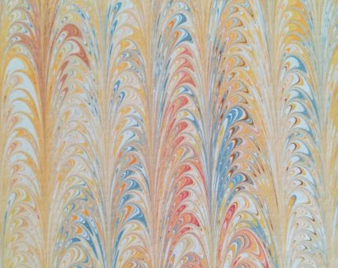 Unique hand decorated marbled paper gifts by HandMarbledUK on Etsy