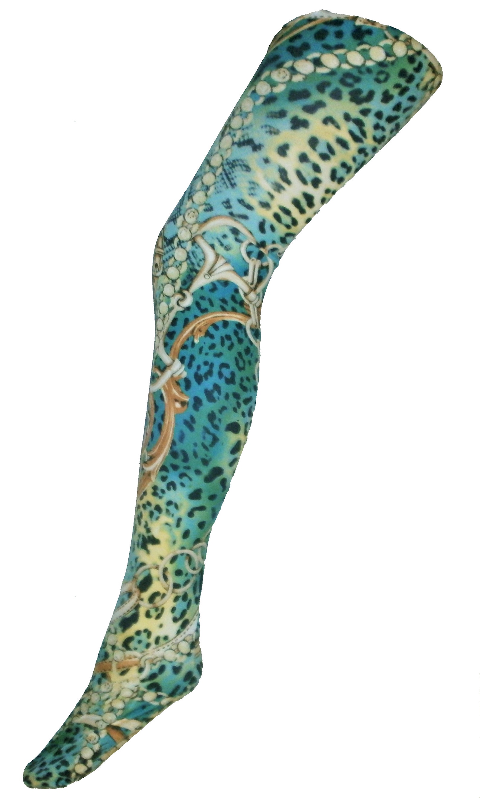 Vintage Pop Art Alternative Patterned Printed Tights Festival Funky ...