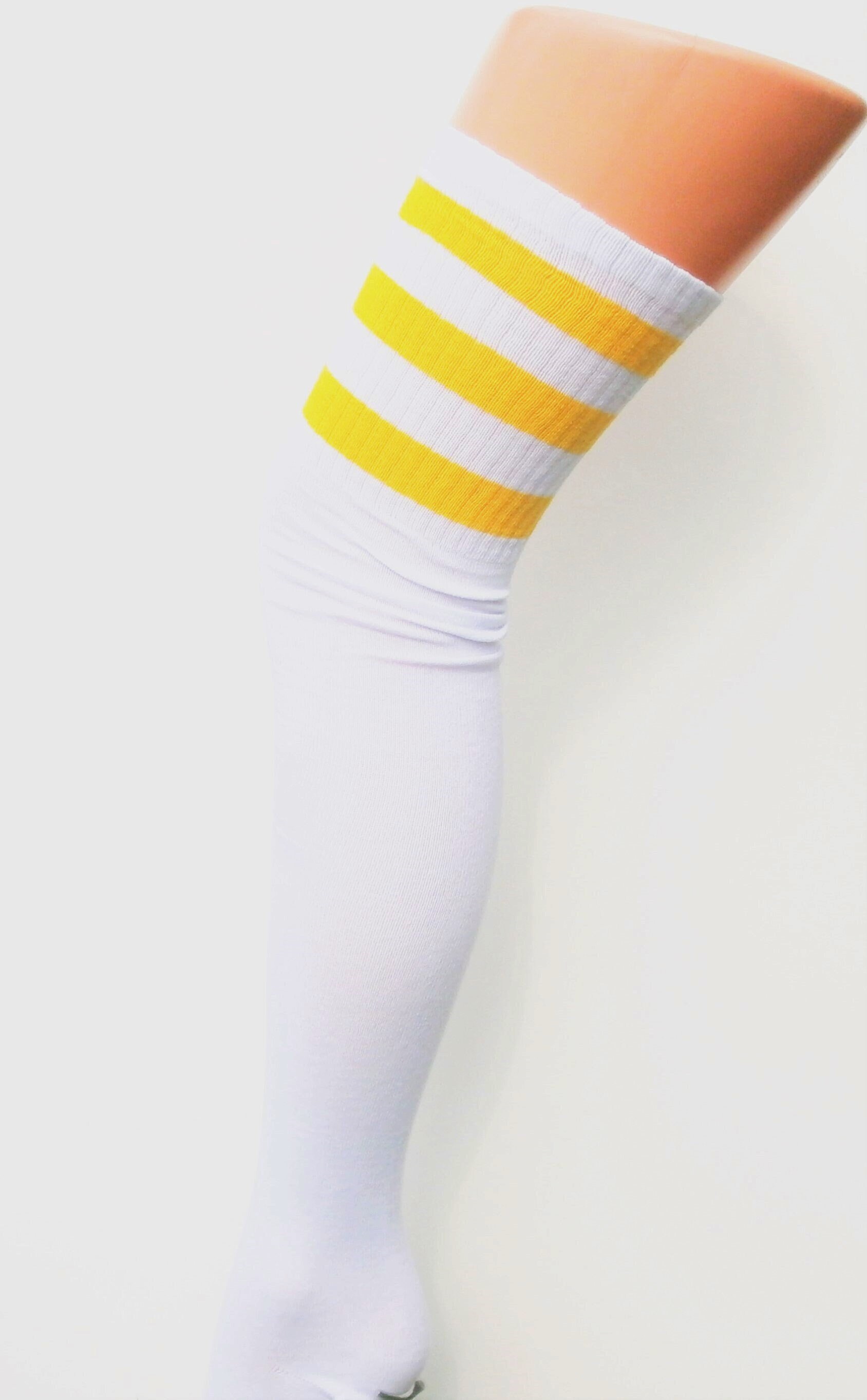 SPORTS ATHLETIC Cheerleader Thigh High Sock Tube Over Knee 3 - Etsy