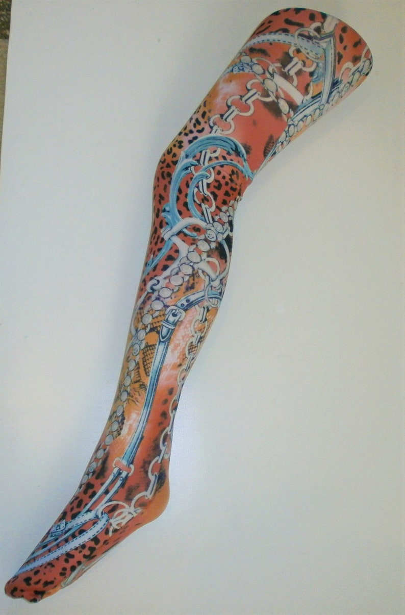 Vintage Pop Art Alternative Patterned Printed Tights Festival - Etsy