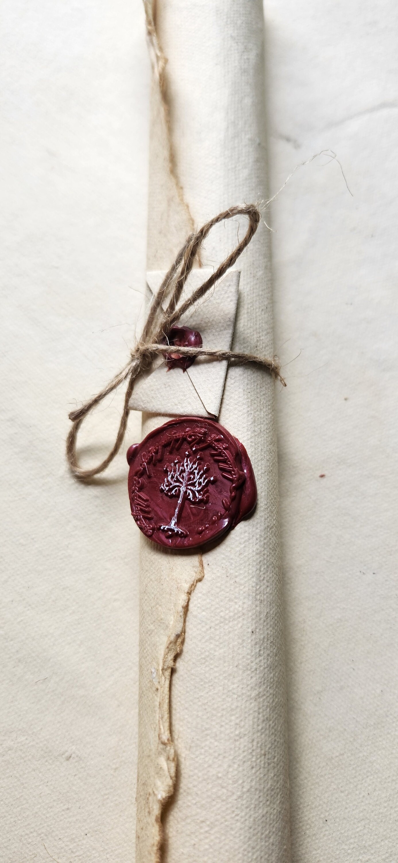 Lord of the Rings Wax Sealed Map of Middle Earth - Etsy