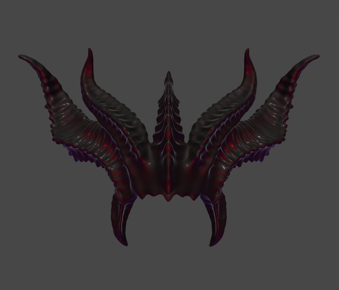 Lilith Horns - Cosplay - STL for 3d Printing - Etsy