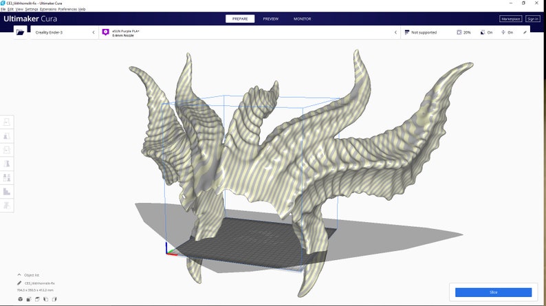 Lilith Horns Cosplay Stl For 3d Printing Etsy