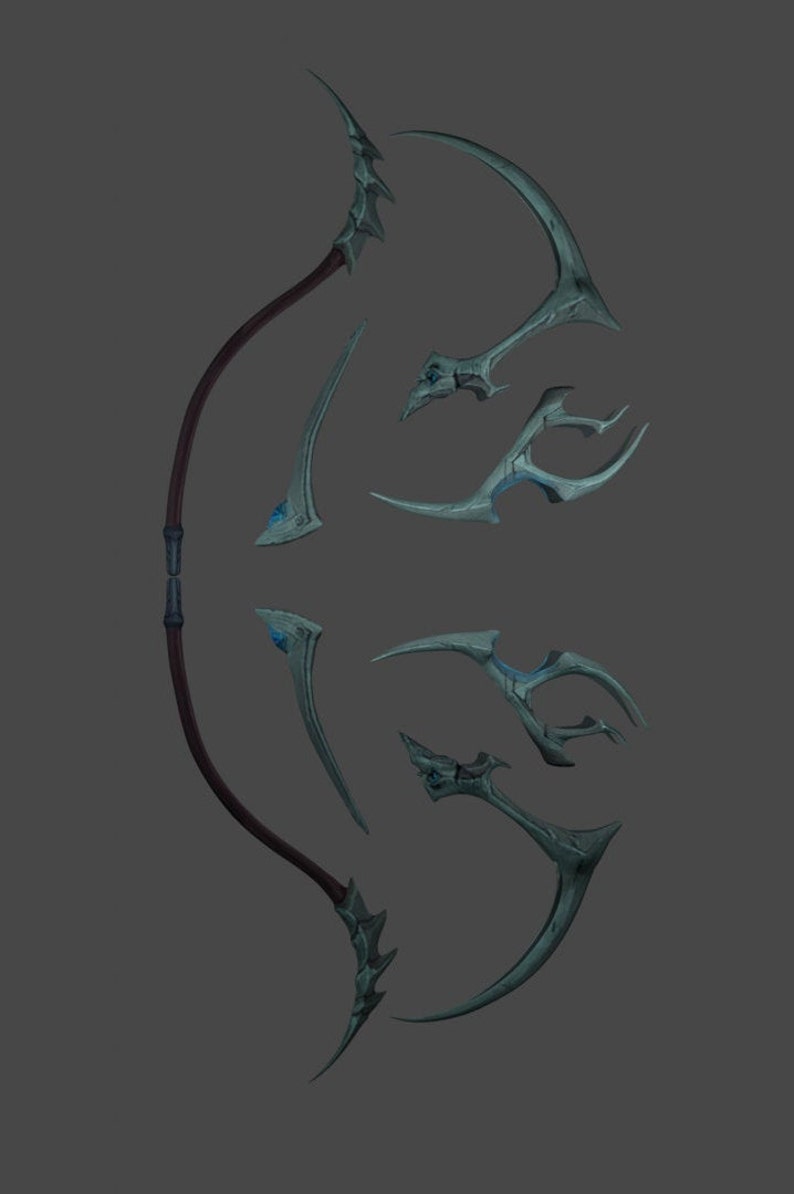 Sylvanas Windrunner Shadowlands Weapon Bow Blizzard - Etsy