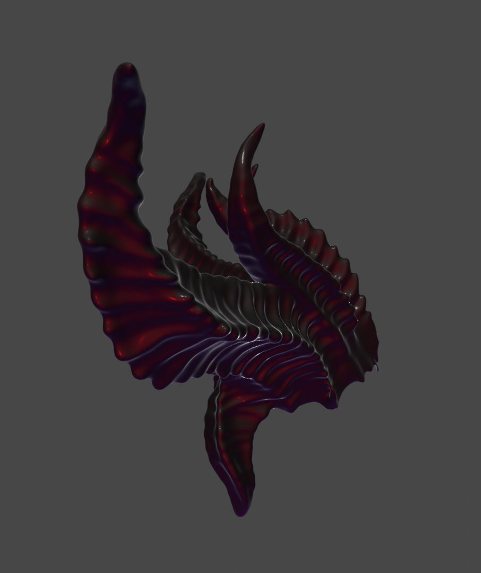 Lilith Horns - Cosplay - STL for 3d Printing - Etsy