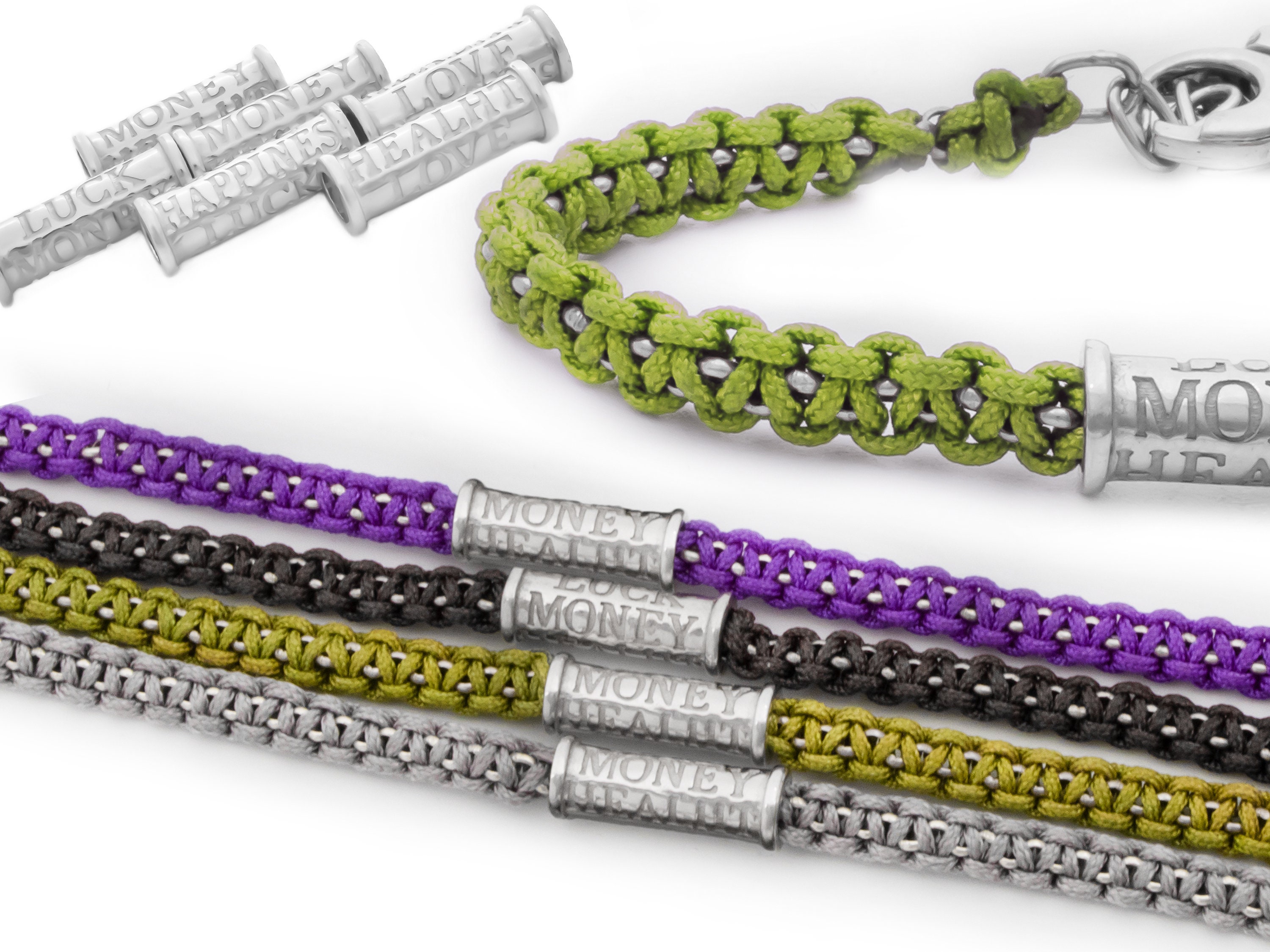 Good Luck Charm Bracelet, Green Wish Bracelet for Balancing Your Heart ...